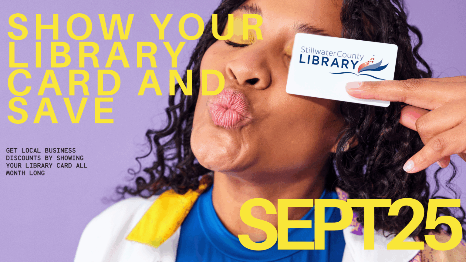 Library Card Sign Up Month - Stillwater County Library